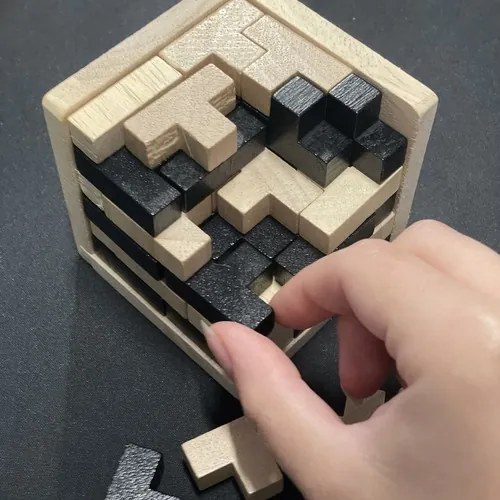 Kruzzel Dřevěné puzzle - puzzle 24742