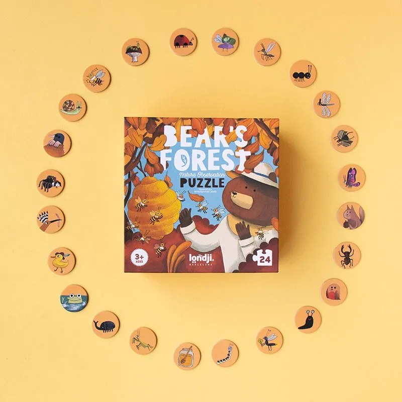 LONDJI Puzzle Bear forest 24pcs