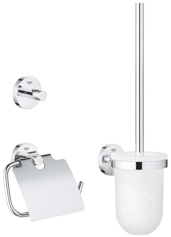 GROHE 40407001 - Sada doplňků ESSENTIALS lesklý chrom