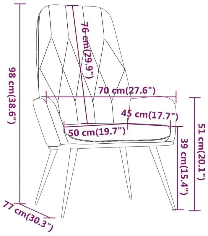 Křeslo relaxační, nohy dřevěné, látka světle šedá, NoBi TYRION 2