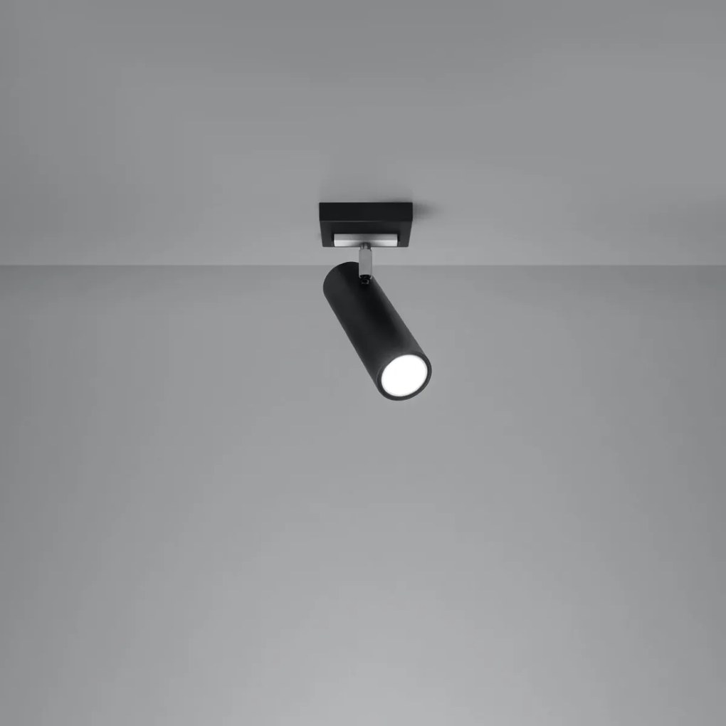 Sollux Lighting Stropní svítidlo DIREZIONE 1 Černá