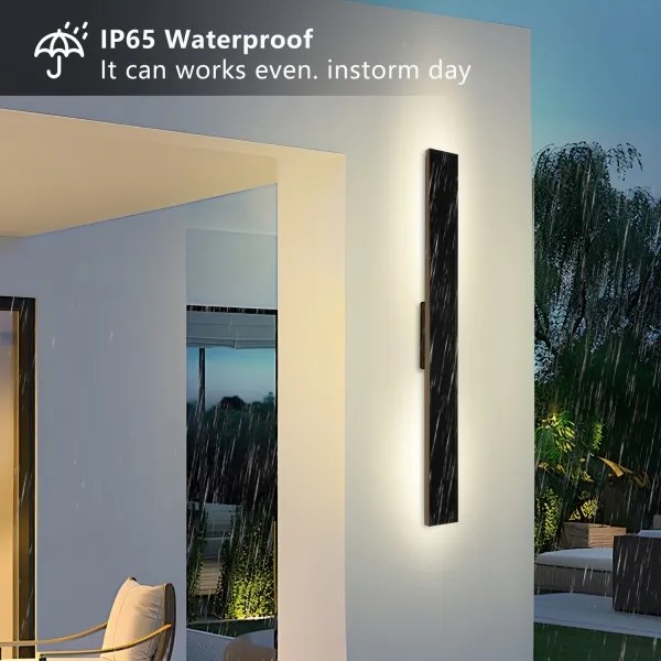 BRILAGI - LED Solární nástěnné svítidlo SUN LED/5,5W/3,7V 100 cm 6000 mAh IP44