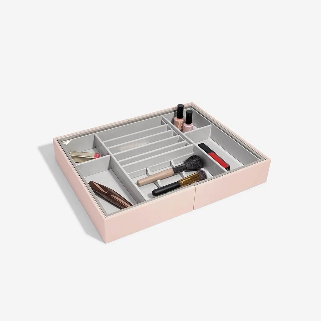 Kosmetický organizér do šuplíku Stackers Blush Makeup In-Drawer Organiser | růžová 74544