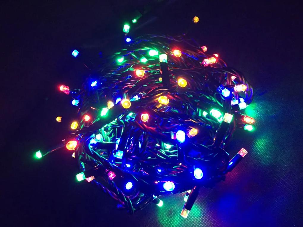 Světelný LED řetěz - barevný 33527