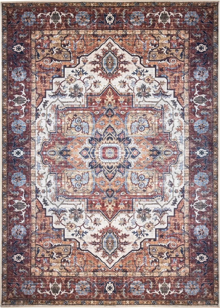 Koberec Flannel 120x170 Tištěný Protiskluzový Moderní Elegantní v12