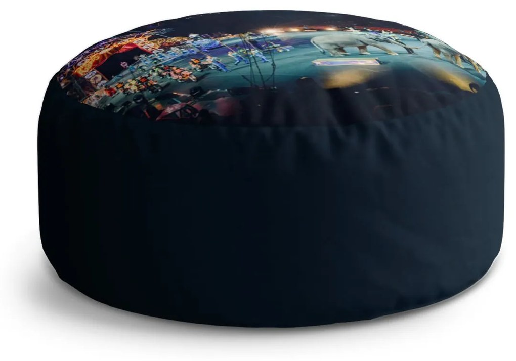 Sablio Taburet Circle Cirkus: 38x48 cm