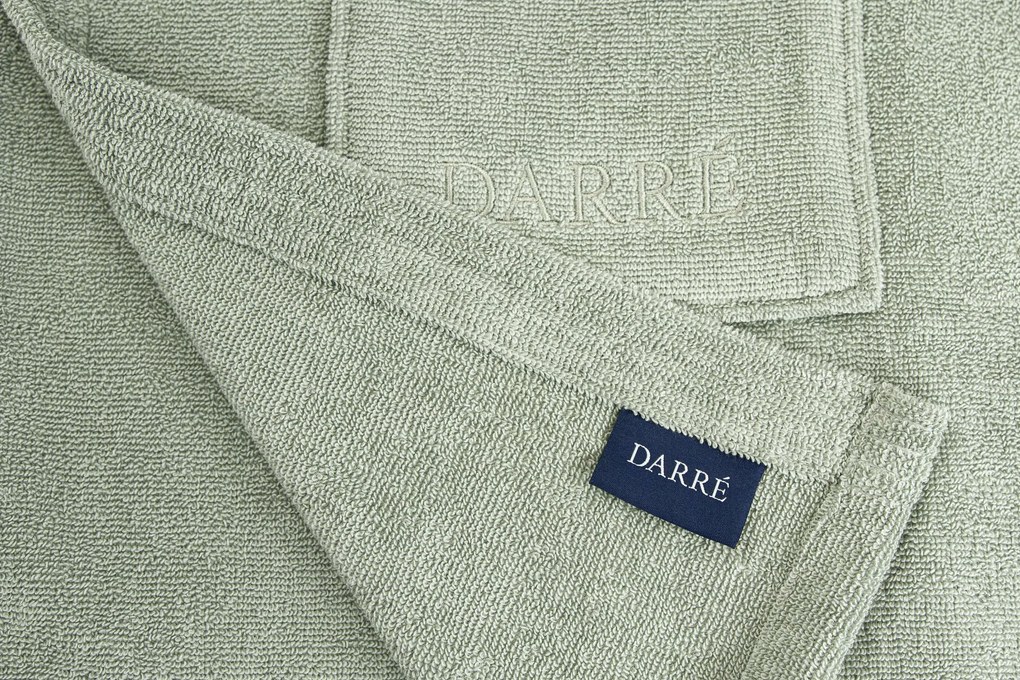 Pánský bavlněný froté kilt do sauny a wellness Comfort olivový