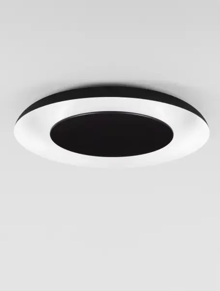 LED stmívatelné černo-bílé designové stropní svítidlo Epos 2