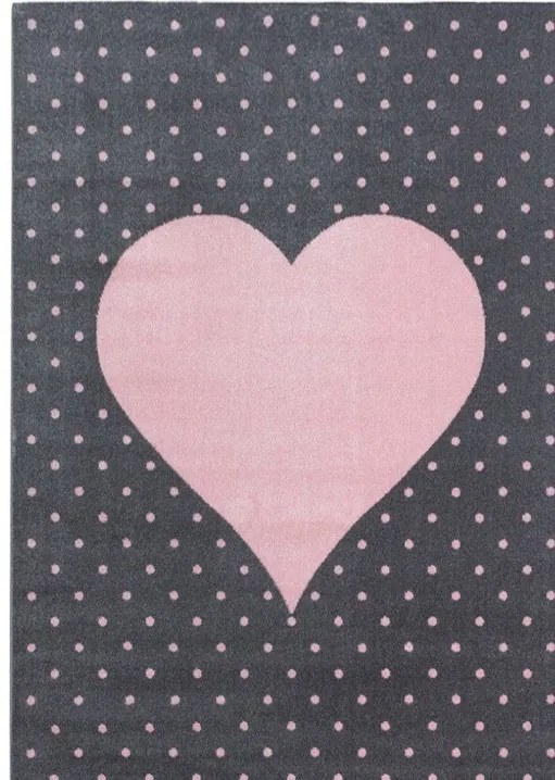 Dětský kusový koberec Bambi 830 pink - 120 x 170 cm