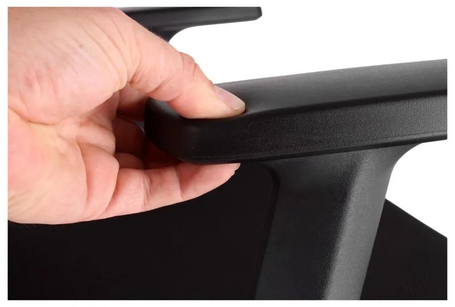 Kancelářská ergonomická židle XPRO — černá, nosnost 150 kg