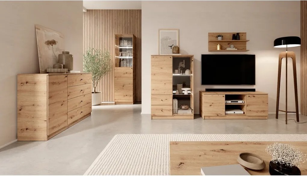 ADRK Furniture Polička Evi ADRK-SHE-EVI-80-ART