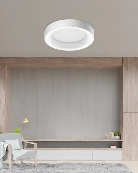 LED stropní svítidlo Sovana 55 CCT bílé s dálkovým ovladačem