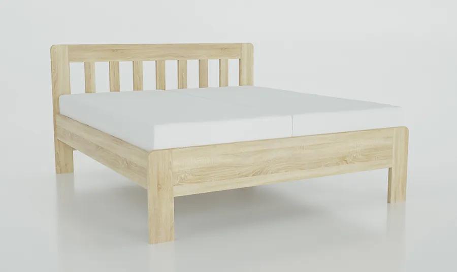BMB Postel Ella Dream ostrá - imitace dřeva Dekor: Bílá, Rozměr: 160 x 200 cm