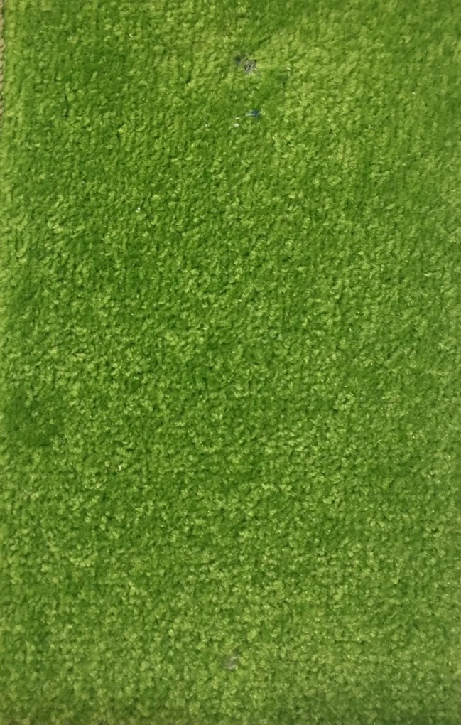 Moderní kusový koberec Eton | zelený Typ: kulatý 200 cm