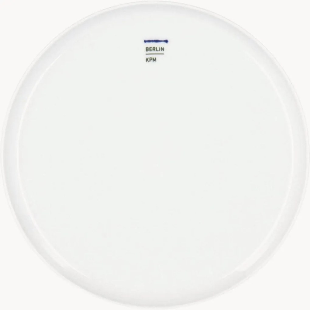 Sada ručně vyrobených porcelánových snídaňových talířů Lab, 2 díly