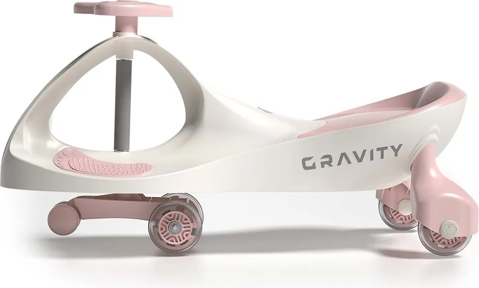 Dětské gravitační odrážedlo Gravity Milly Mally cream pink