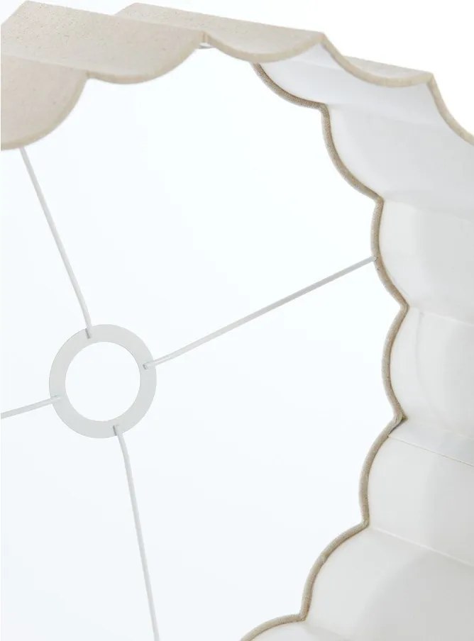 Krémové stínidlo ø 35 cm Disli – Light & Living