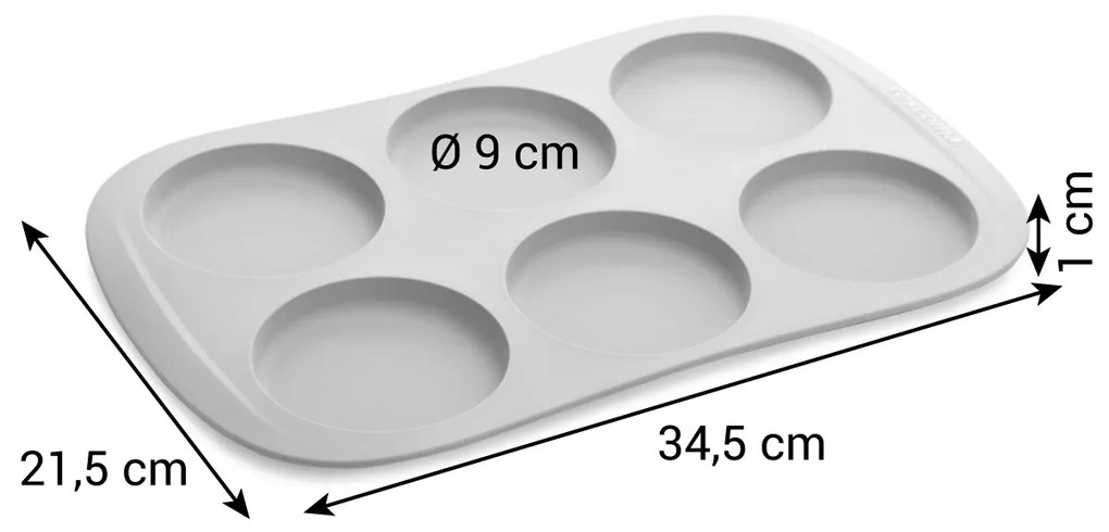 TESCOMA Forma housky hamburger TESCOMA DELLA CASA