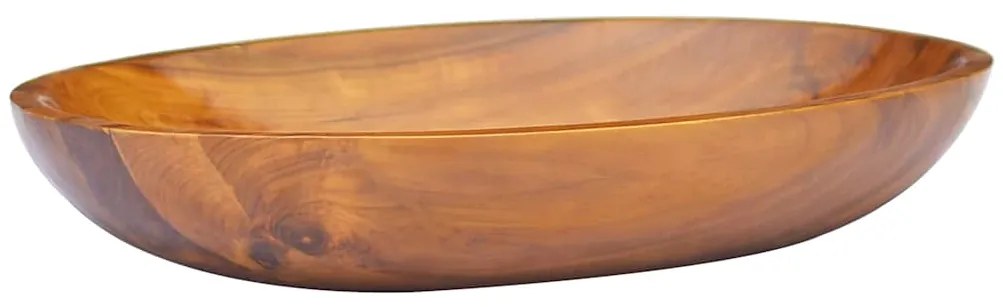 Umyvadlo masivní teak 60 x 40 x 10 cm 326162
