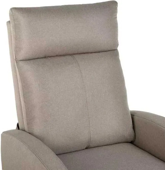 LuxuryForm DESIGN Televizní křeslo RUFO s polohováním - béžové