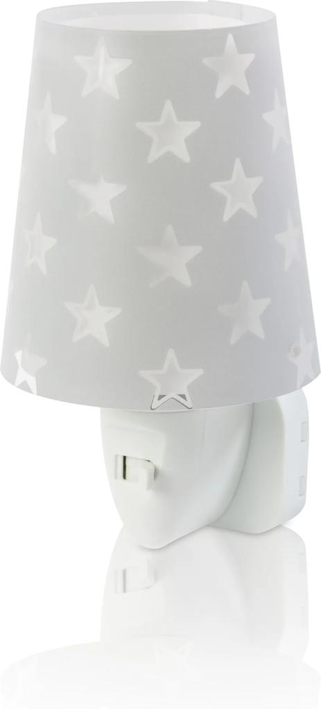 Dalber 81215E STARS - Dětská noční lampička do zásuvky