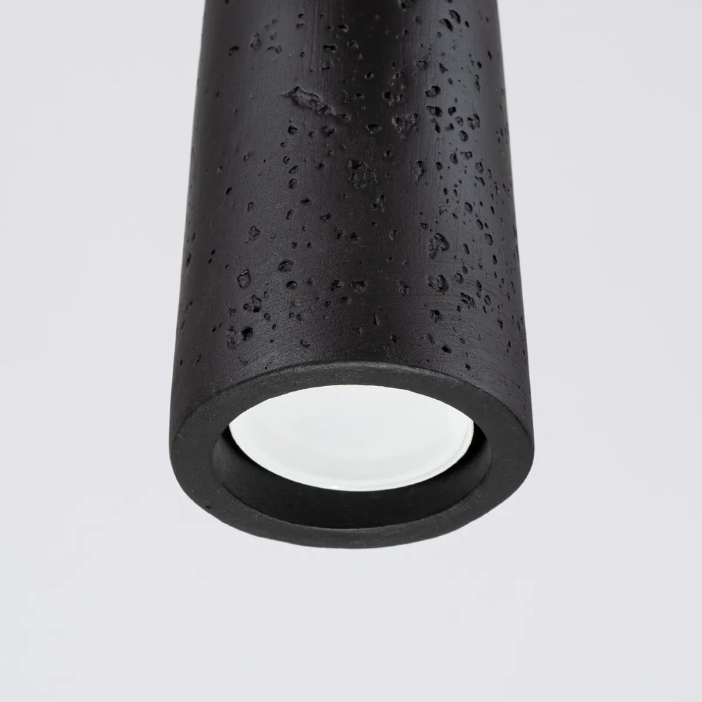 Sollux Lighting Závěsné svítidlo ELECTRA černý beton