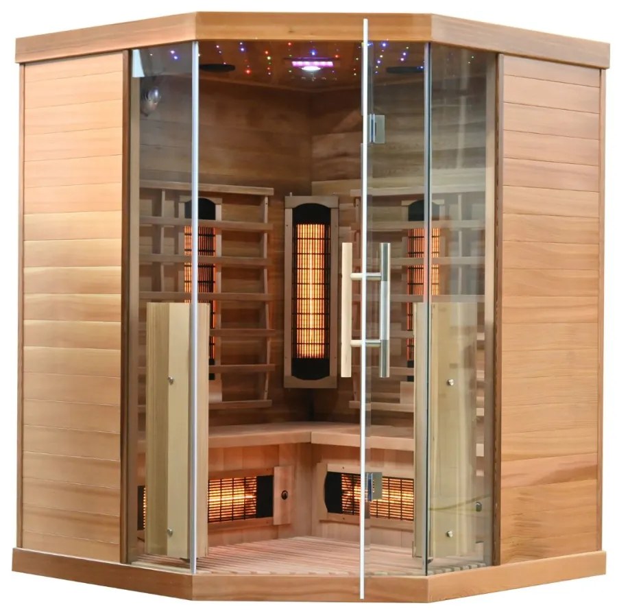 Infrasauna Cedr Superior 3/4 Lux