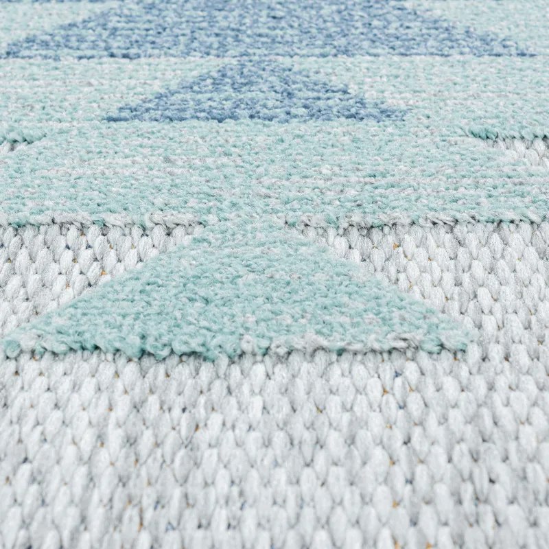 Ayyildiz koberce Kusový koberec Bahama 5154 Blue – na ven i na doma - 80x150 cm