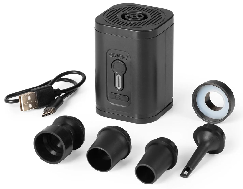Compactor elektrická cestovní vakuová pumpa, USB-C dobíjení, 30W (odsávání-nafukování)