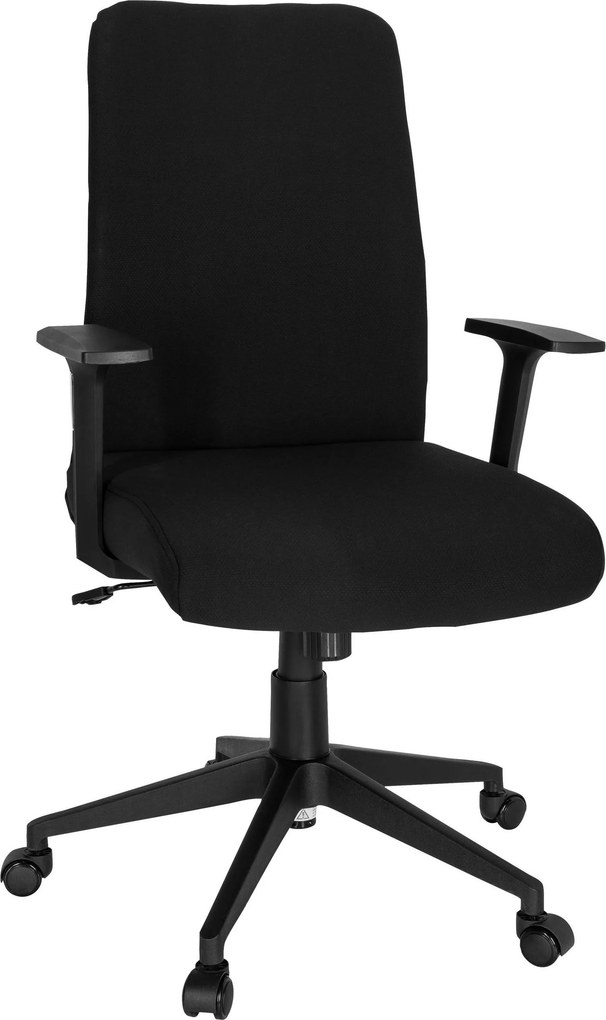 XXXLutz OTOČNÁ ŽIDLE, plochá tkanina, černá MID.YOU - Online Only kancelářské židle - 001918033601