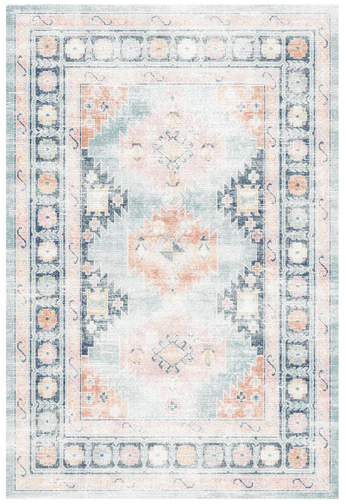 Conceptum Hypnose Kusový koberec 4012A - Multicolor, Vícebarevná, 80 x 150 cm