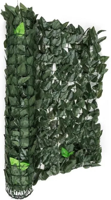Blumfeldt Fency Dark Leaf, plot na ochranu před pozorováním, ochrana před větrem, 300 x 150 cm, buk, tmavě zelený