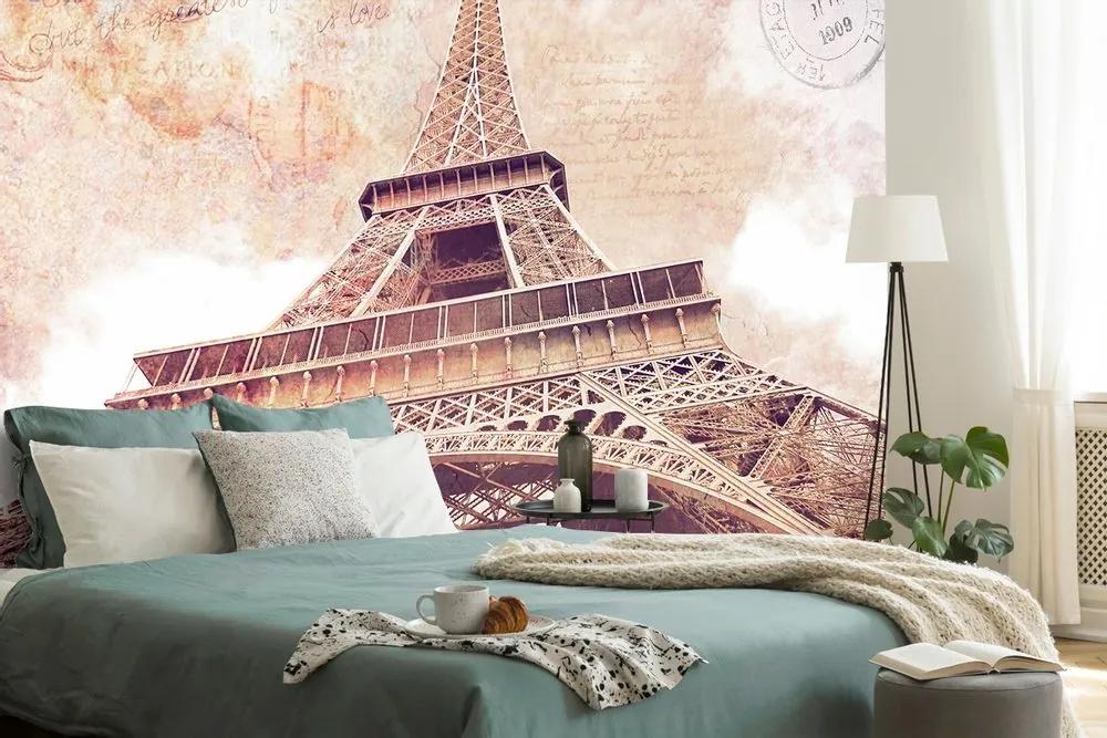 Samolepící tapeta Eiffelova věž v Paříži - 300x200 cm