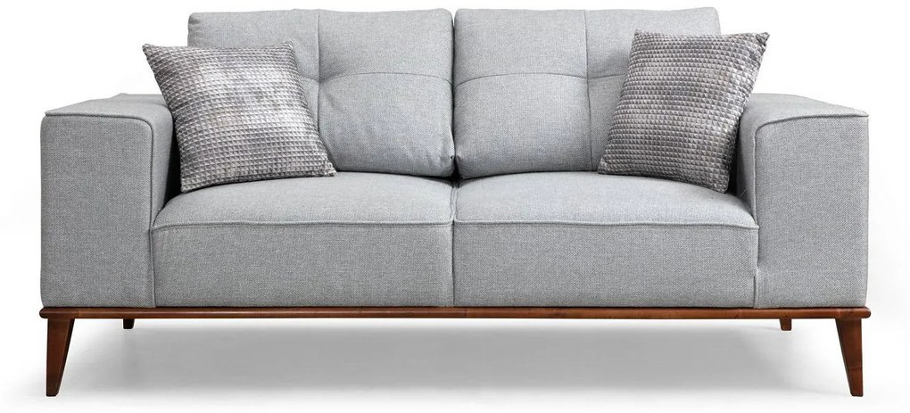 Designová sedačka Tarika 184 cm světle šedá