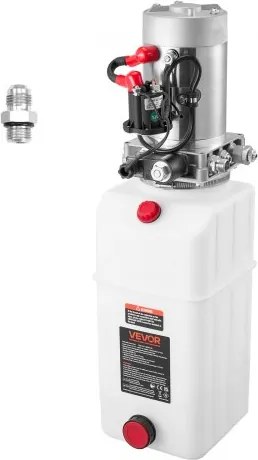 Hydraulický agregát 6 l, Maximální přetlak 22 MPa a průtok 3,4 l/min VEVOR – 6 litrů/1,18,927 l