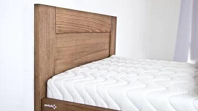 Postel Postelia TRIO Buk 80x200 - Dřevěná postel z bukového masivu je jednolůžko s rozměry: 90 x 200 cm nebo 80 x 200 cm