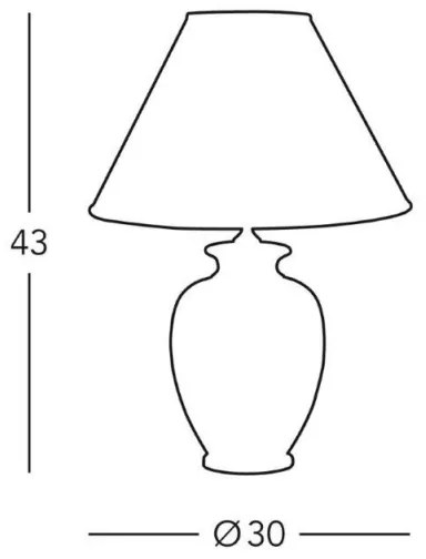 Kolarz 0014.73 - Stolní lampa GIARDINO 1xE27/100W/230V