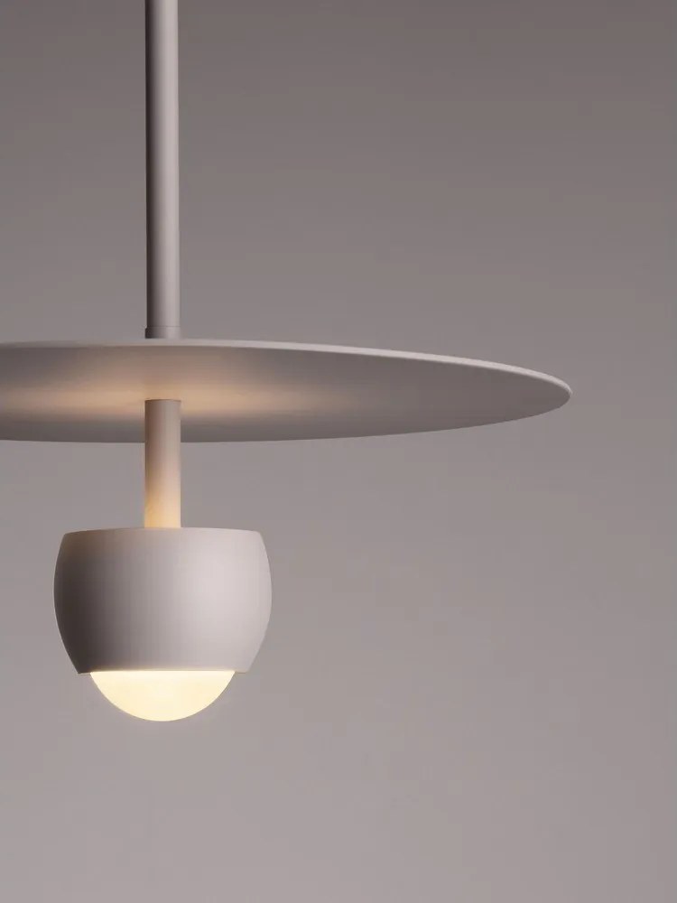 Béžové hliníkové LED závěsné svítidlo ø 30 cm Edem – Nova Luce