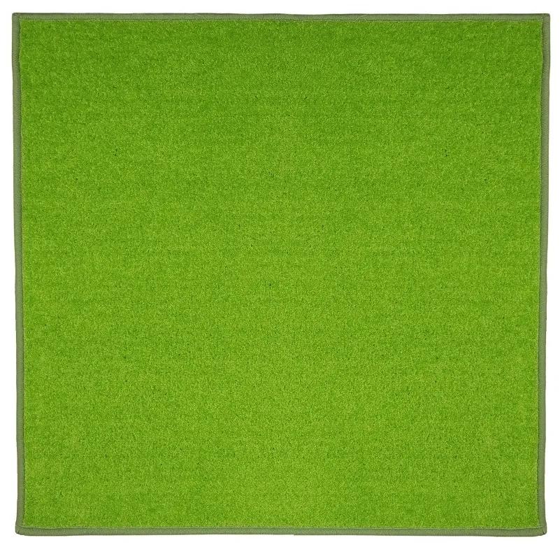 Vopi koberce Kusový koberec Eton zelený 41 čtverec - 250x250 cm