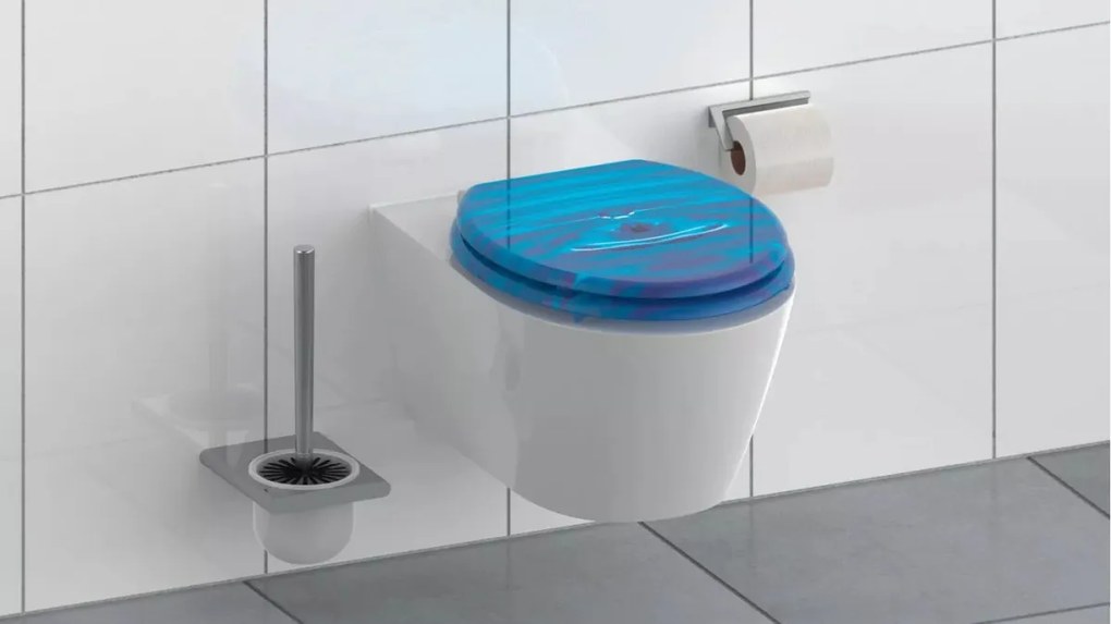 Eisl / Schüette Eisl WC sedátko Blue Drop MDF SoftClose