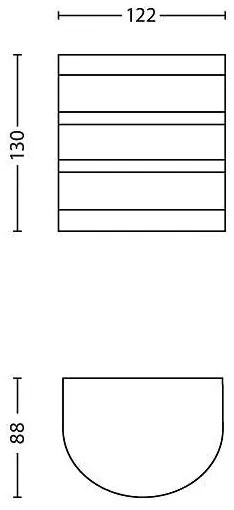 Philips 17314/47/16 - LED venkovní osvětlení CALGARY LED/3W/230V IP44
