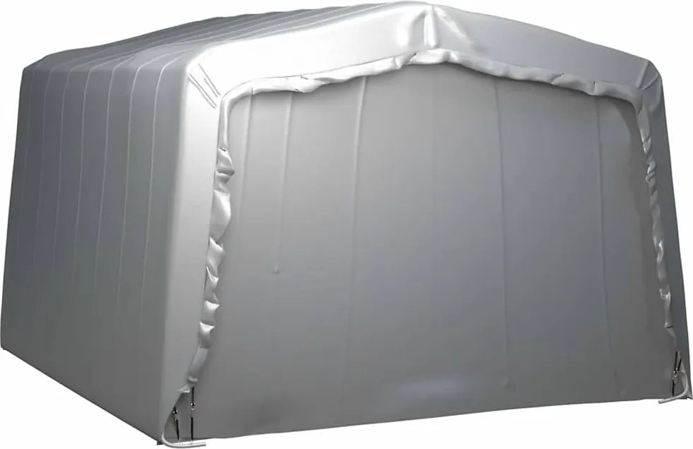Úložný stan 370 x 370 cm ocelově šedý 3079591
