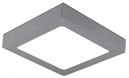 KHL K50231.GY.3K Stropní svítidlo DISC hranaté šedé LED 12W 3000K 171x171mm hranaté - KOHL-Lighting