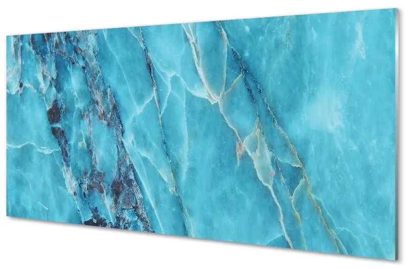 Obraz na skle Marble kamenná zeď 140x70 cm