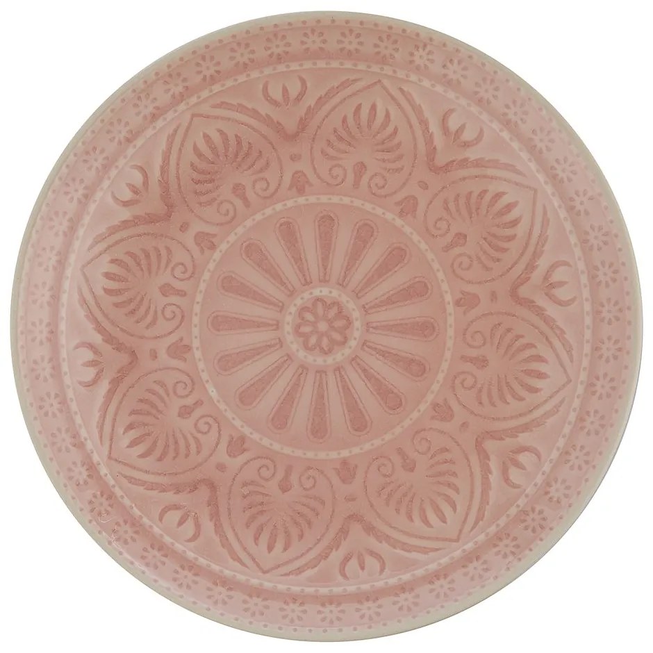 SUMATRA Talíř 25 cm - sv. růžová