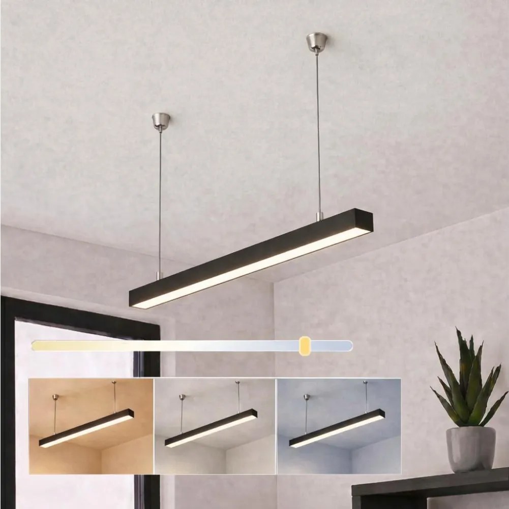 Brilagi - LED Závěs. svít. FULLDAY LED/10/15/20W/230V 2700/4000/6000K 60cm černá