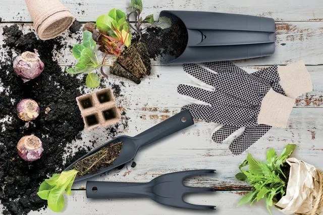 Sada ručního nářadí RESPA TOOLS SET antracit, 6 ks