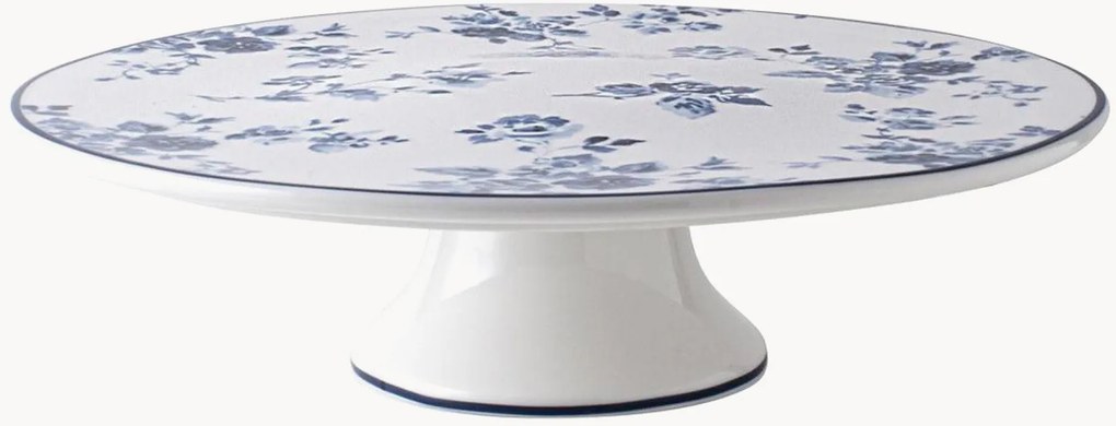 Sada porcelánových podnosů na dort China Rose, 2 díly