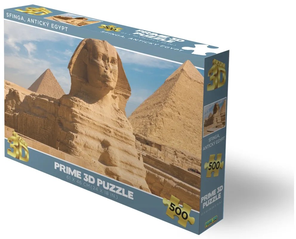 Puzzle 3D - Sfinga Egypt