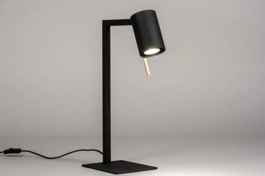 Stolní designová lampa Philea Black
